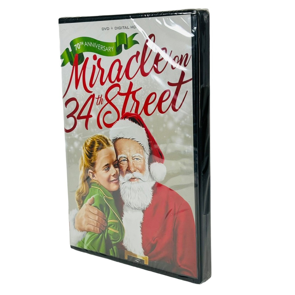 Miracle on 34th Street (1947) - DVD - 70th Anniversary Holiday ...