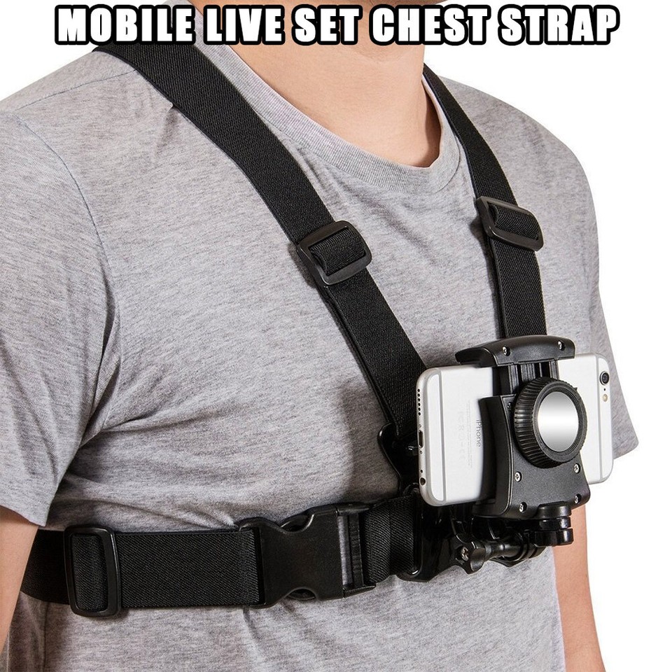 Handy Brusthalterung Chest Halter Strap Bracket für iPhone Samsung ...