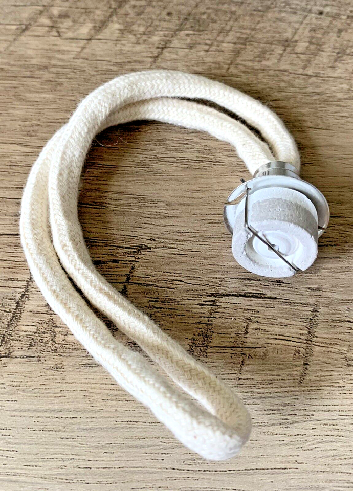 ***SILVER***CATALYTIC WICK FOR FRAGRANCE OIL LAMP NIB FITS LAMPE BERGER ...