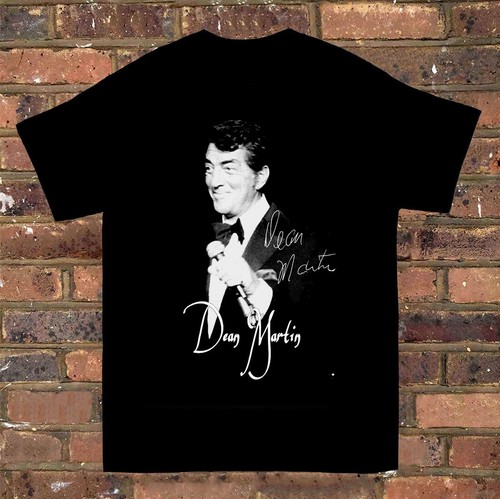 Dean Martin Photo Short Sleeve Cotton T- Shirt Unisex All Size | eBay