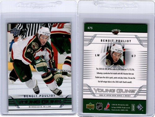2006-07 Upper Deck - Young Guns Benoit Pouliot #475 (RC) for sale ...