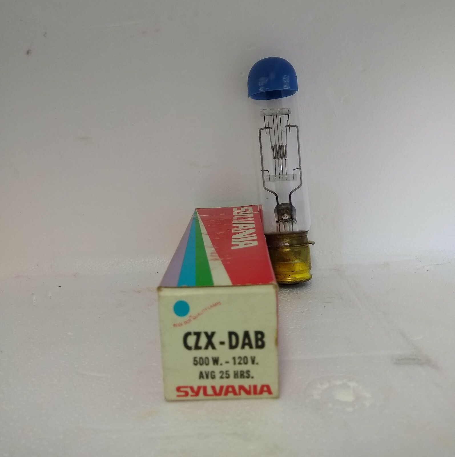 SYLVANIA CZX/DAB C13D 115-120V 500 PROJECTOR BULB LAMP NEW OLD STOCK | eBay