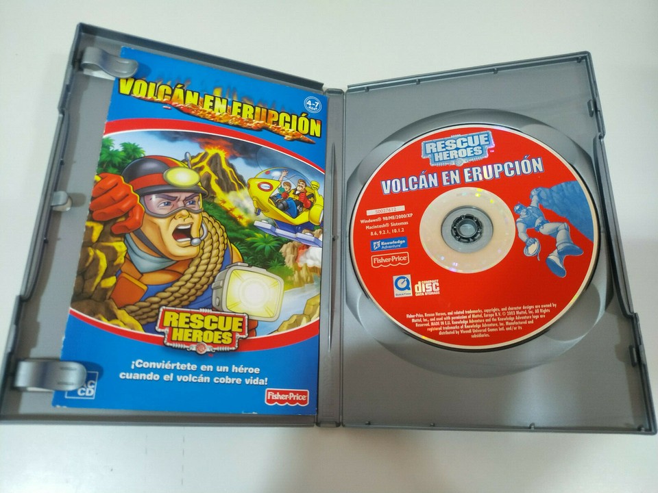 Rescue Heroes Volcano IN Eruption - Set for PC Cd-rom | eBay