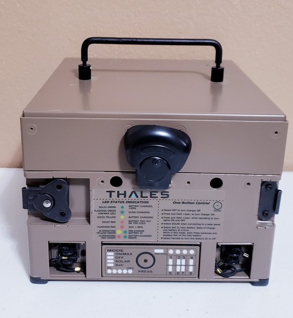 Thales Expeditionary Modular Universal Battery Charger 8 Bay 1600829-21 ...