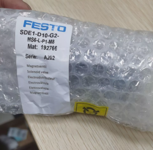 FESTO SDE1-D10-G2-MS6-L-P1-M8 192766 Pressure Sensor for sale online | eBay