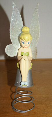DISNEY 2007 TINKERBELL ON THIMBLE TINK CHRISTMAS XMAS TREE TOPPER | eBay
