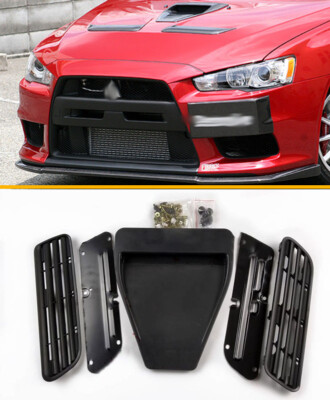 Fit for Lancer EVO X 2008 + Ralliart GTS Car Vents Ducts Hood Bonnet ...