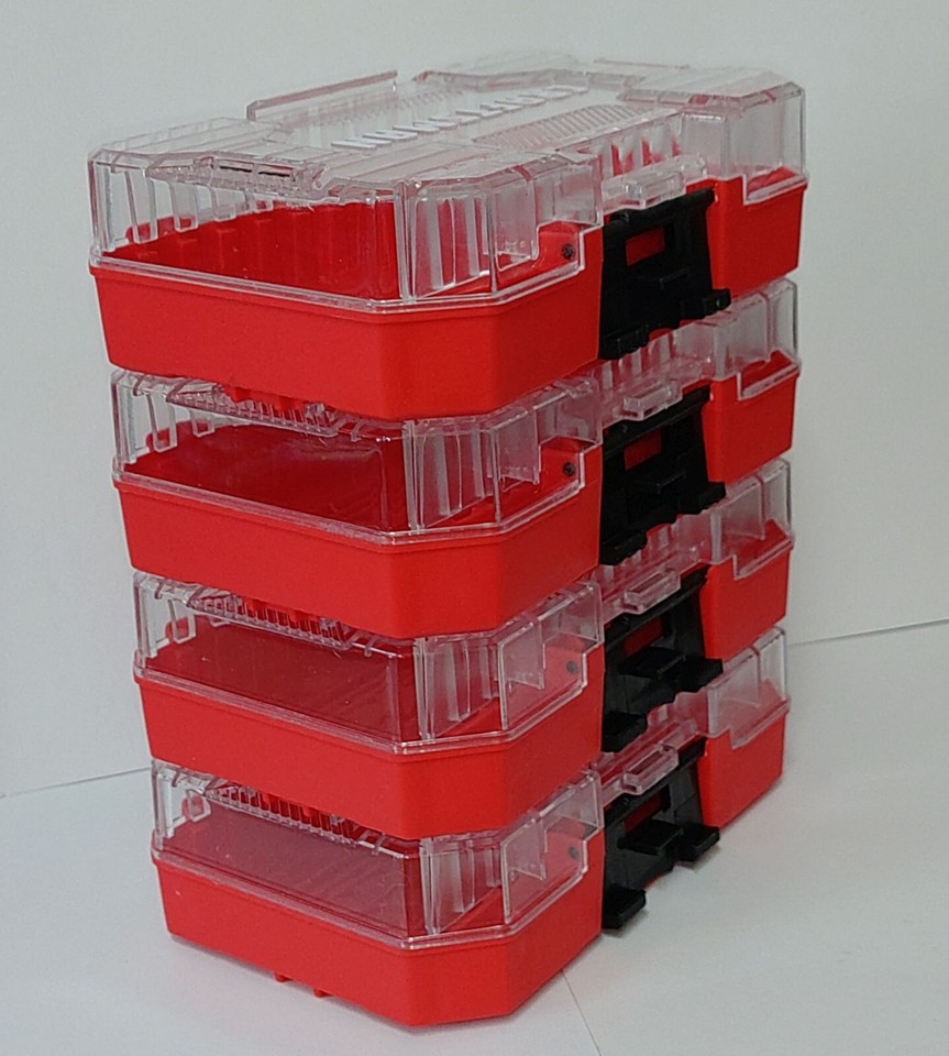 Craftsman Nano Small Versastack Compatible Stackable Plastic Cases 4 ...