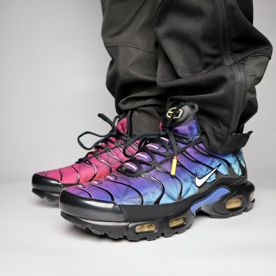 Nike Air Max Plus TN 25TH Anniversary Black Blue Red Men Shoes Sz 4 ...
