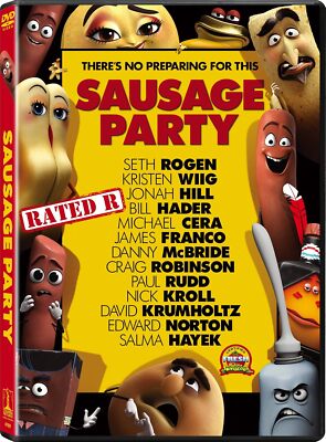 Sausage Party (DVD, 2016) Animated Mature Comedy Seth Rogan - SEALED ...