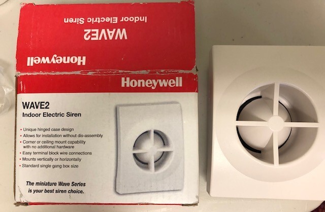 Honeywell Wave2 SIREN/2 TONE/INDOOR | eBay