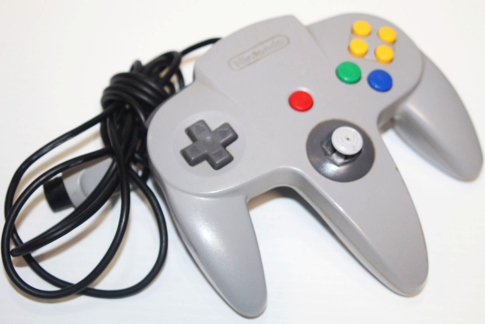 Genuine Official Gray Nintendo 64 N64 Controller - (Grade B) Tested ...