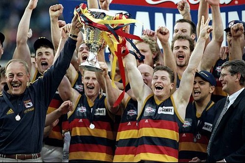 The Adelaide Crows Celebrate After The Grand Final Adelaide Crows Old ...