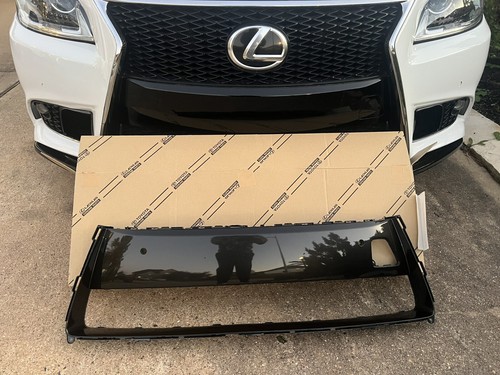 *New Lexus LS460 Front Bumper Grille lower Trim insert F-SPORT ONLY ...