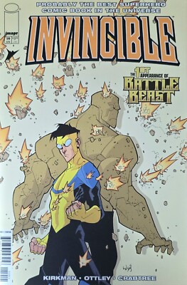 INVINCIBLE #19 FOIL VARIANT - 1ST APP BATTLE BEAST | eBay UK