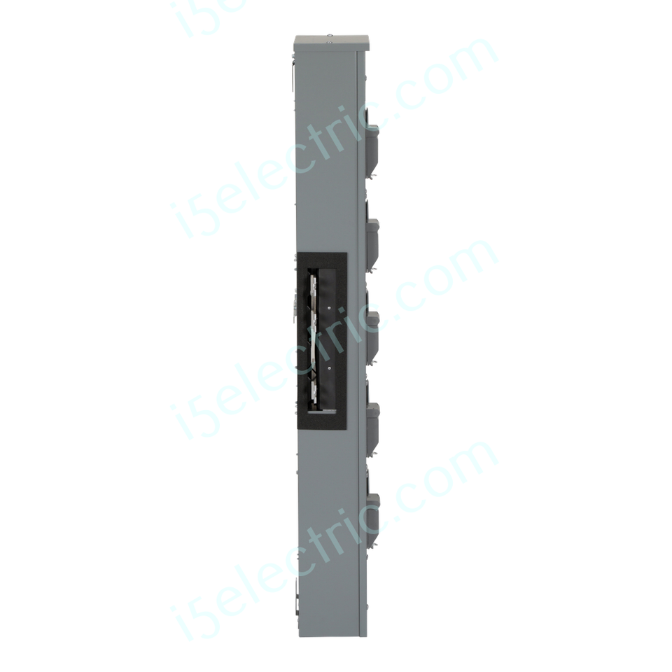 Square D EZM115125 800 Amp EZM 5-Gang 125A Meter EZM115-125 + 5 Tenant ...