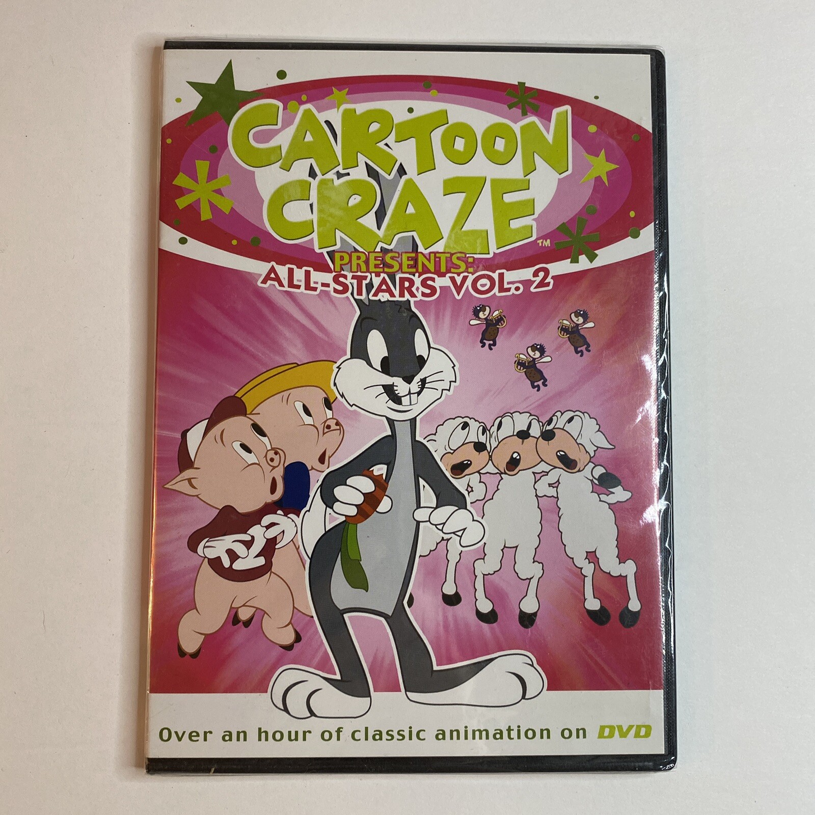 Cartoon Craze Presents: All-Stars Vol. 2 (DVD, 2006) Daffy Duck Bugs ...