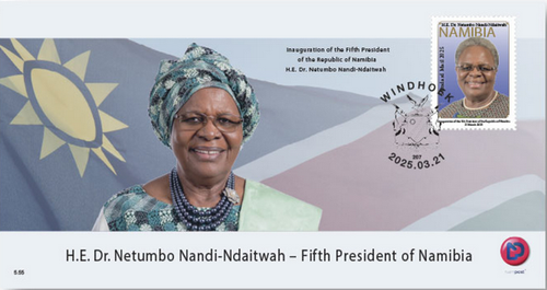 Namibia - 2025 5th President 1 value FDC 5.55 | eBay