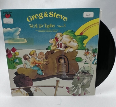 We All Live Together Volume 3 Record by Steve Millang Greg Scelsa Used ...