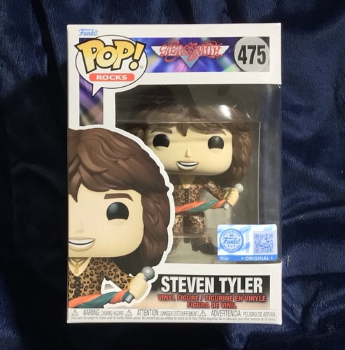 Funko Pop! Aerosmith #475 Steven Tyler (Leopard Print Outfit) Funko ...
