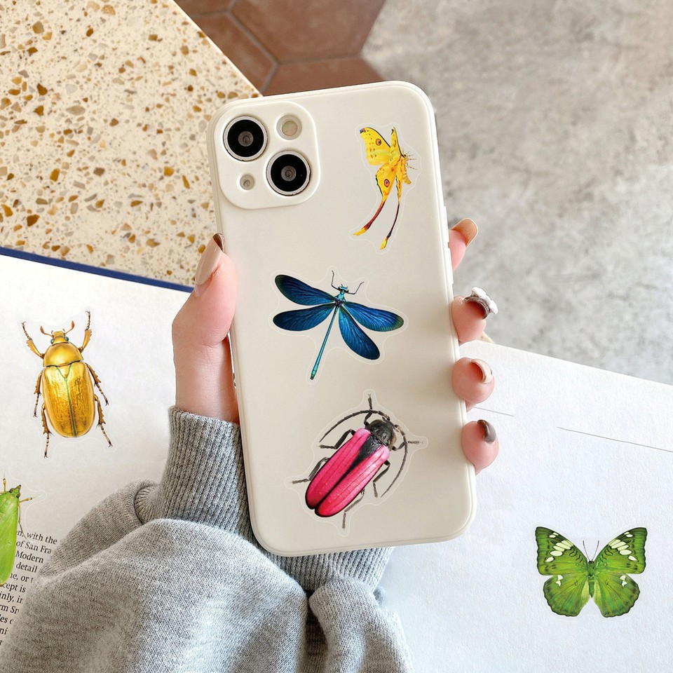 50 Pieces Cute Stickers For Kids Mini Cartoon Themes Decal Lightweight ...