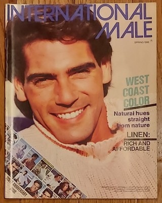 Spring 1986 "TENTH ANNIVERSARY ISSUE" INTERNATIONAL MALE catalog | eBay