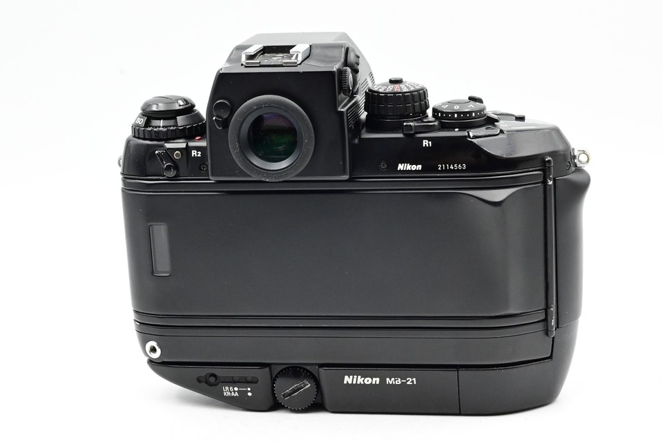 Nikon F4s SLR Film Camera Body F4 w/MB-21 #563 | eBay