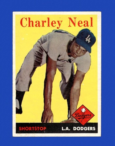 1958 Topps Set-Break # 16 Charlie Neal EX-EXMINT *GMCARDS* | eBay