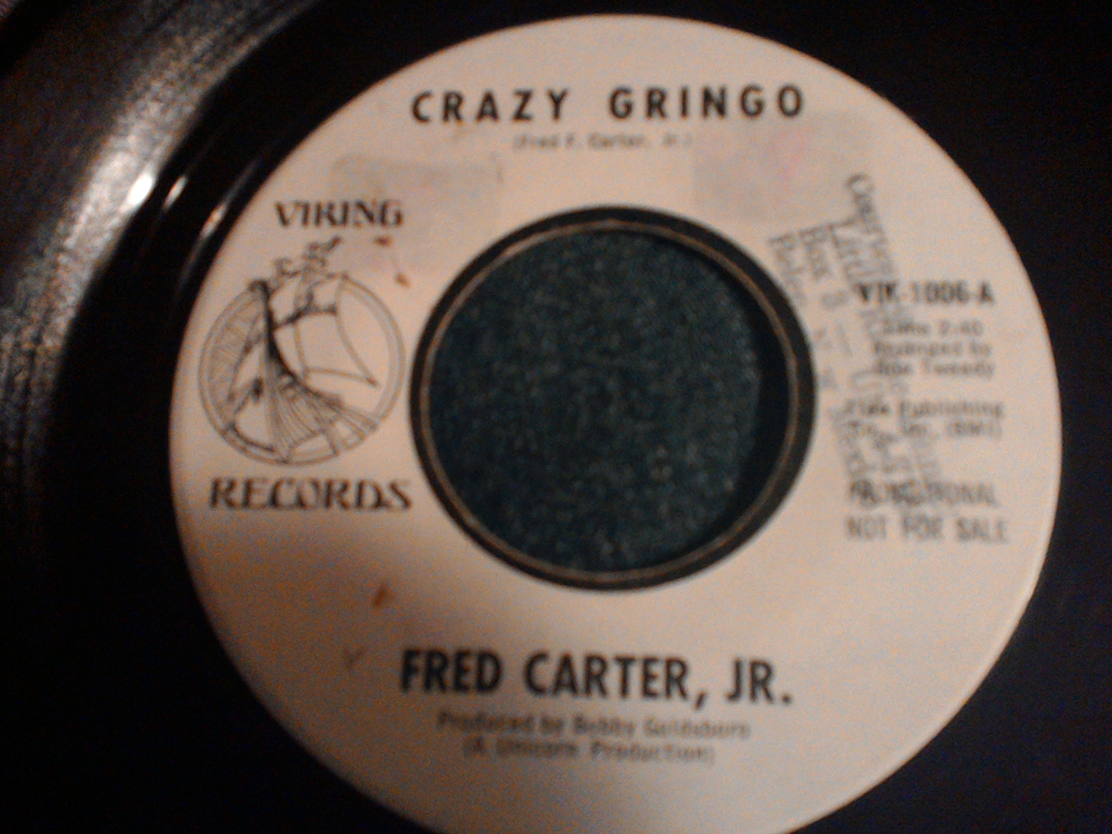 Fred Carter jr Crazy Gringo Tex-Mex northern soul 7" 45 | eBay