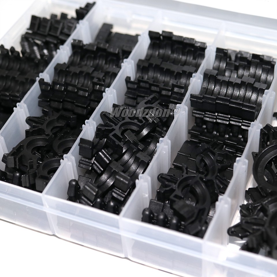132pcs Car Wire Loom Routing Clip Wiring Harness Assortment Kit for GM ...