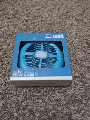 UST Brila USB Fan & Light w/18" USB Cable PORTABLE lightweight NEW | eBay