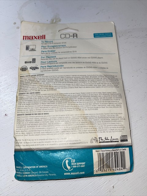 9 Maxell Color CD-R 80 Min 700MB for data music photos for sale online ...