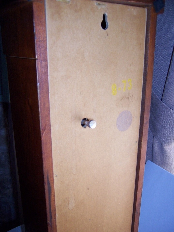 Vintage Estate Sessions United Mantel Shelf Clock Mini Grandfather ...