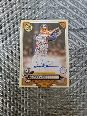 Jim Abbott 2022 Topps Gypsy Queen GQA-JAB Auto Autograph | eBay