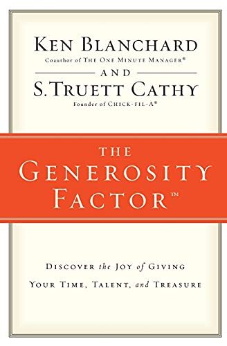 The Generosity Factor, Blanchard, Cathy, Truett 9780310324997 Free ...