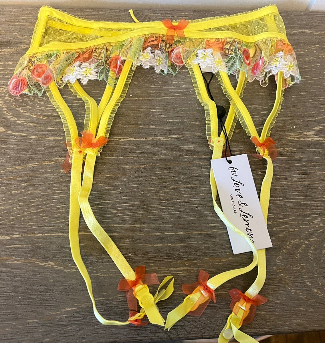 Yellow Garter Yellow Garter Etsy UK