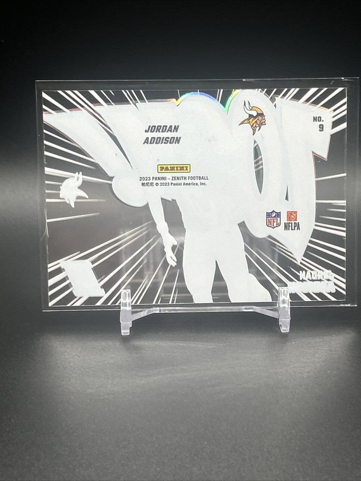 2023 PANINI ZENITH JORDAN ADDISON ZOOM! #9 | eBay