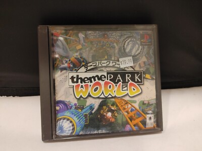 Playstation PS1 (Japanese) Theme Park World Video Game Complete | eBay