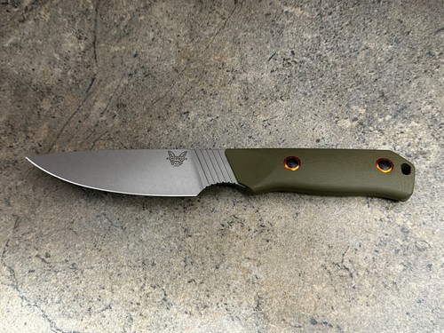 Benchmade Knives Raghorn Fixed Blade Knife 15600-01 OD Green G10 S30V ...