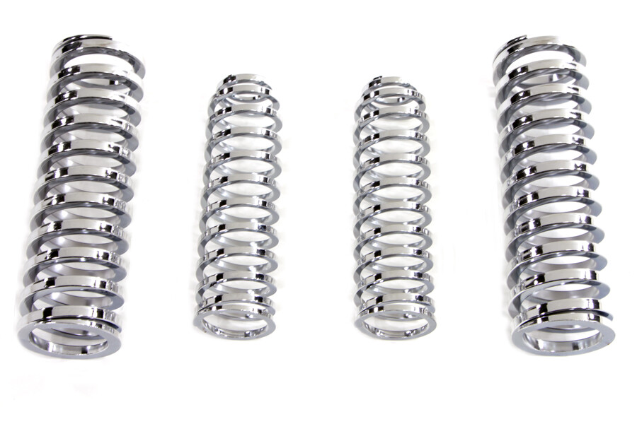 Square Spring Fork Outer Springs AEE Style for Harley Chopper Bobber ...