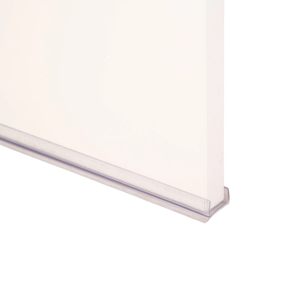 Plinth PVC Sealing Strip 1m Transparent 16-18mm Kickboard Trim MDF ...