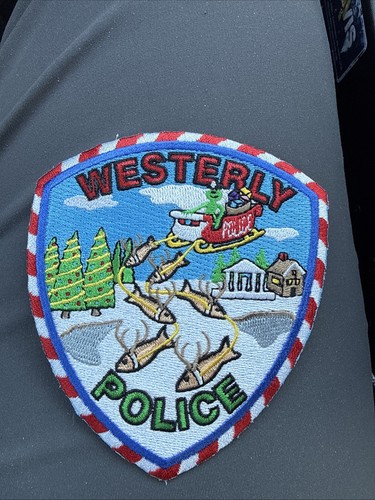 Westerly Rhode Island RI Police Christmas Patch New | eBay