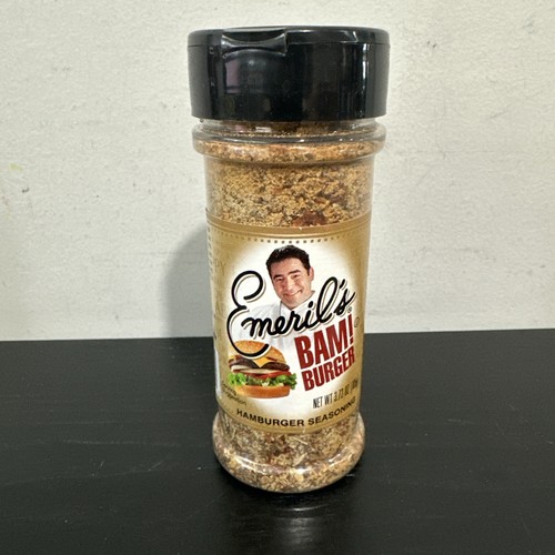 [ 1 Bottle ] Emeril’s Seasoning Bam Burger 3.72 Oz Discontinued ...