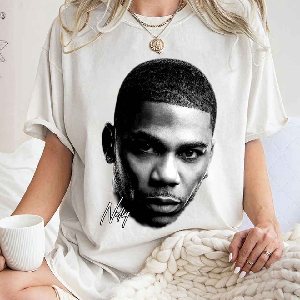 Nelly Shirt Nelly Rapper Vintage 90s Bootleg T-shirt Retro Nelly Rapper ...