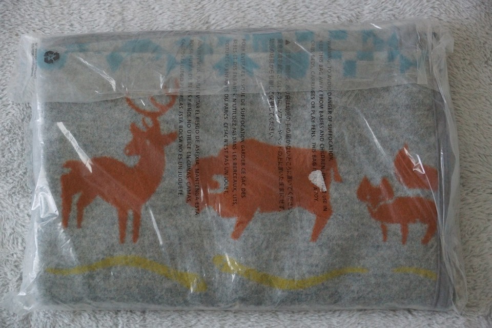 Pendleton Beaver State Shared Paths Tribal Crib Blanket Grey Multi 32"x44" NWT | eBay