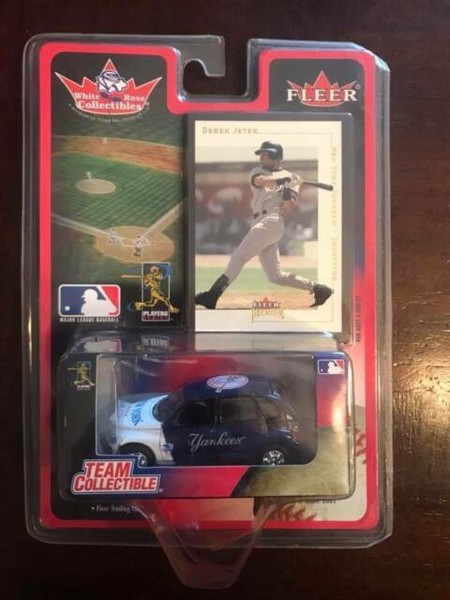 2001 Fleer Derek Jeter Collectible PT Cruiser Car Card NY Yankees for ...