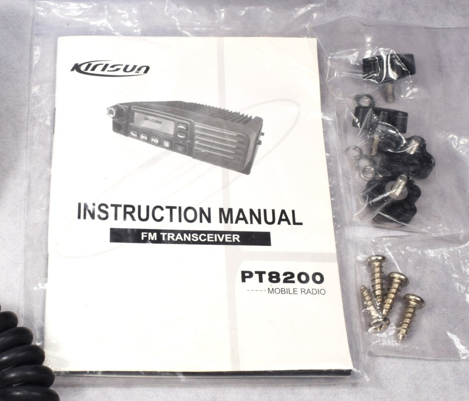 Kirisun PT8200 VHF/UHF Mobile FM Transceiver Ham Radio, Seems New in ...