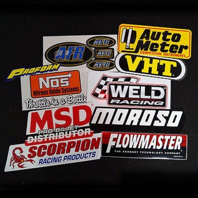 Performance Sticker Decal 10 Pack Ford Holden Chev Drag Race V8 Car Hot ...