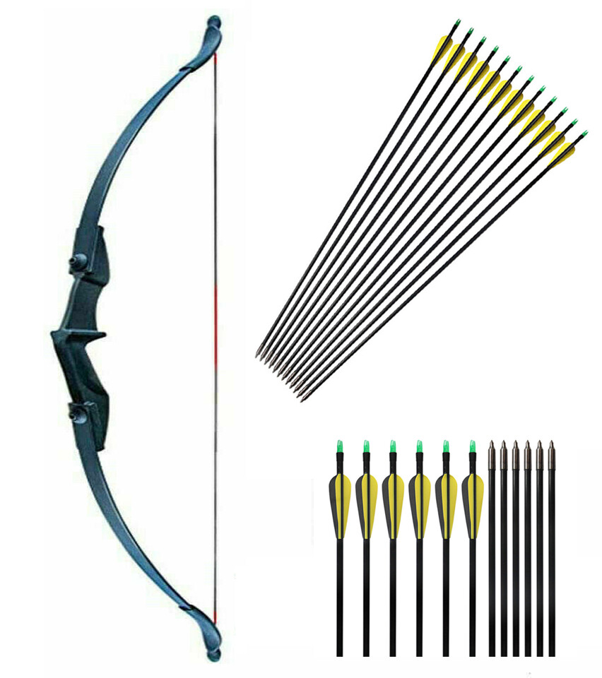 Recurve Bow And Arrow Set