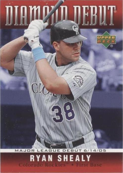 2006 Upper Deck - Diamond Debut Ryan Shealy #DD-55 for sale online | eBay